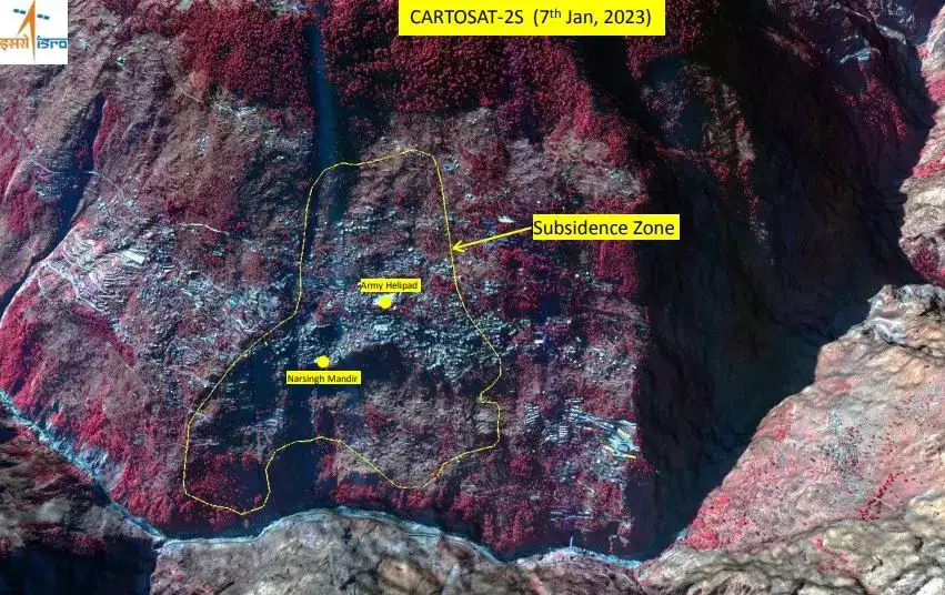 joshimath sinking news: Entire Joshimath may sink, ISRO report shows ...