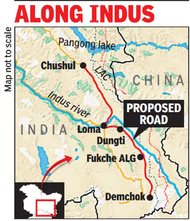 India is working on a strategic 135-km link road in Ladakh: Report ...