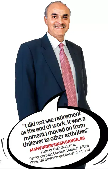 retirement age: Working into the sunset: Indian honchos whose life ...