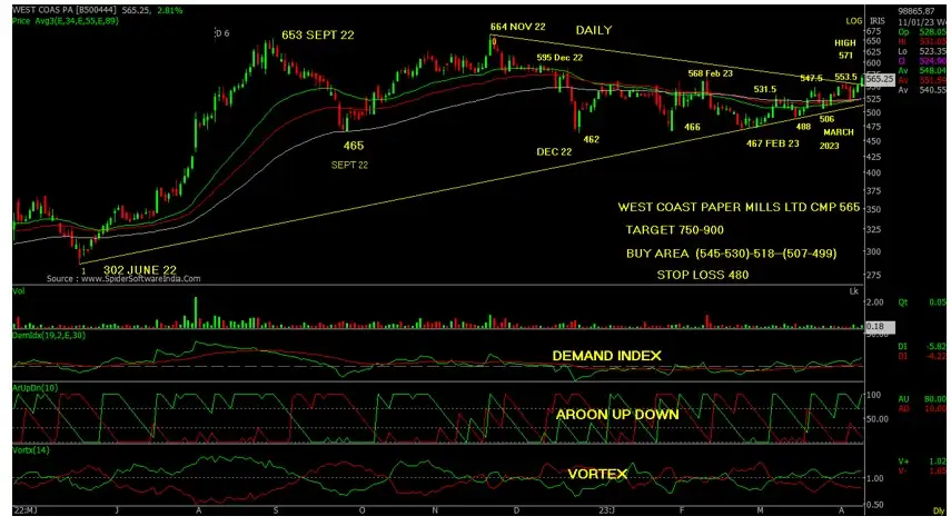 West Coast Paper Mills stocks: Chart Check: Over 200% return in 3 years ...