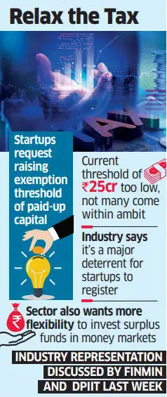 Startups Call for Exempting More from Angel Tax - The Economic Times