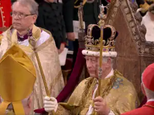 King Charles III crowned at London's Westminster Abbey - The Economic Times