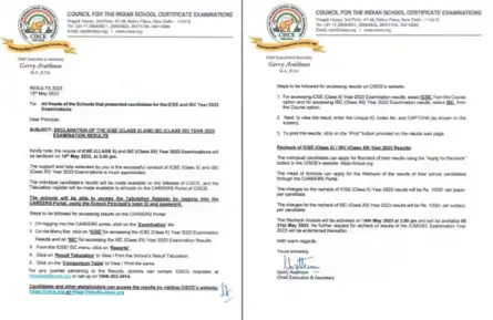 ICSE Board Result 2023 Live Updates: ISC, ICSE results announced; here ...