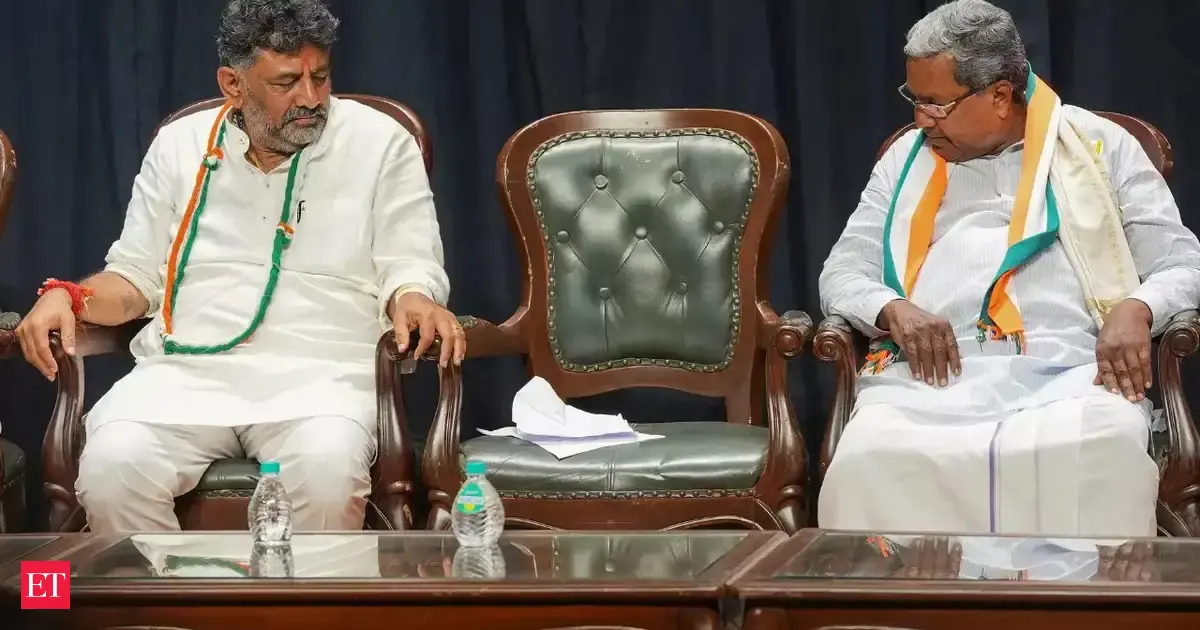 dk shivkumar: Karnataka: New govt will have to wait as DK Shivakumar's firm stand throws spanner ...