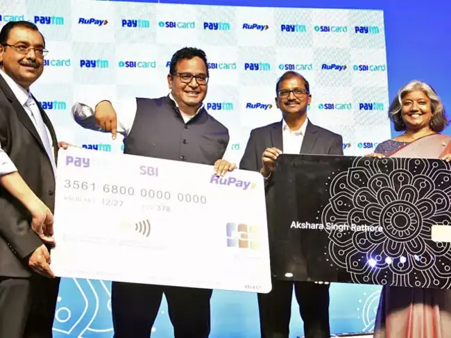 paytm sbi rupay card: Paytm launches cobranded credit card with SBI on ...