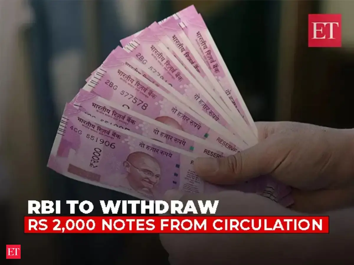 Explained: RBI's order to withdraw circulation of ₹2000 notes; why no ...