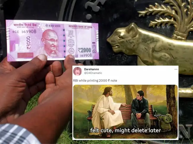 2000 note ban memes: RBI's announcement to withdraw Rs 2,000 currency ...