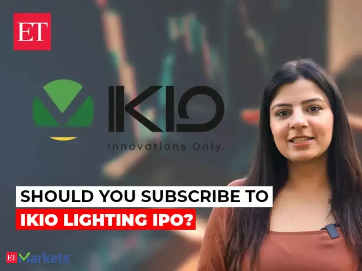 IPO: Should you subscribe to IKIO Lighting IPO? - The Economic Times ...