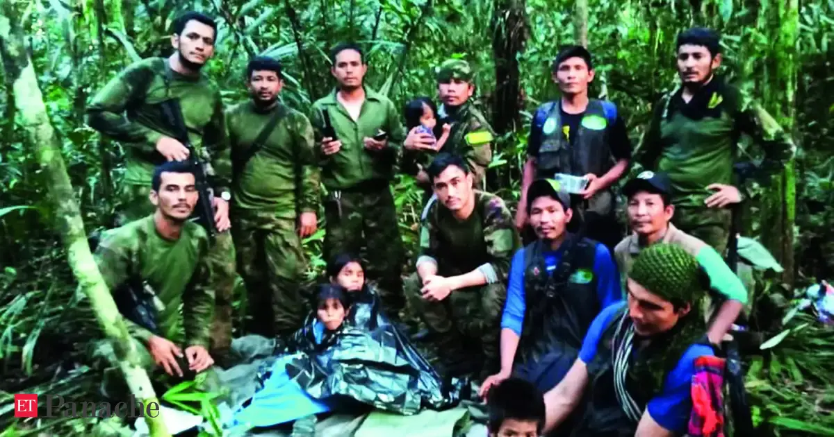 colombian amazon rainforest: 4 Indigenous children, lost for 40 days in ...