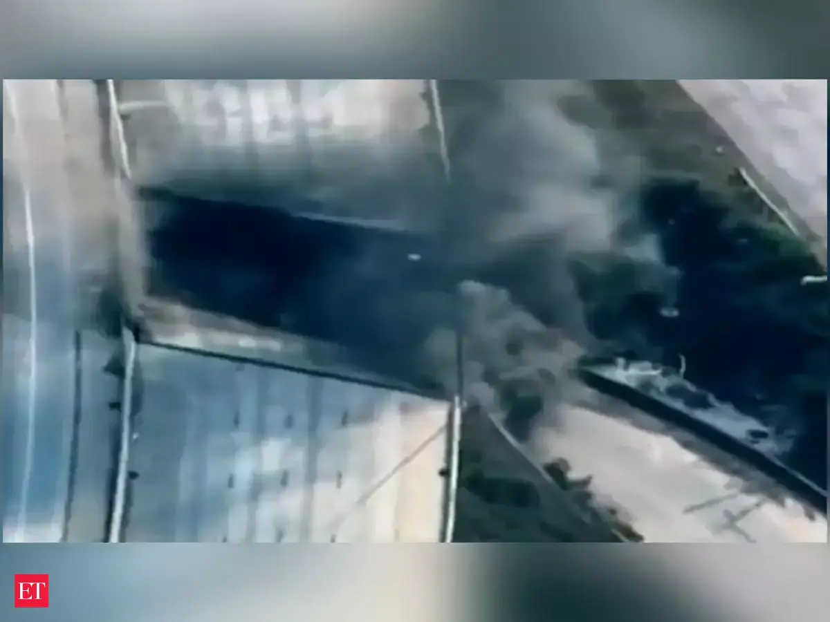 US: Philadelphia highway collapses after vehicle engulfed by fire - The ...