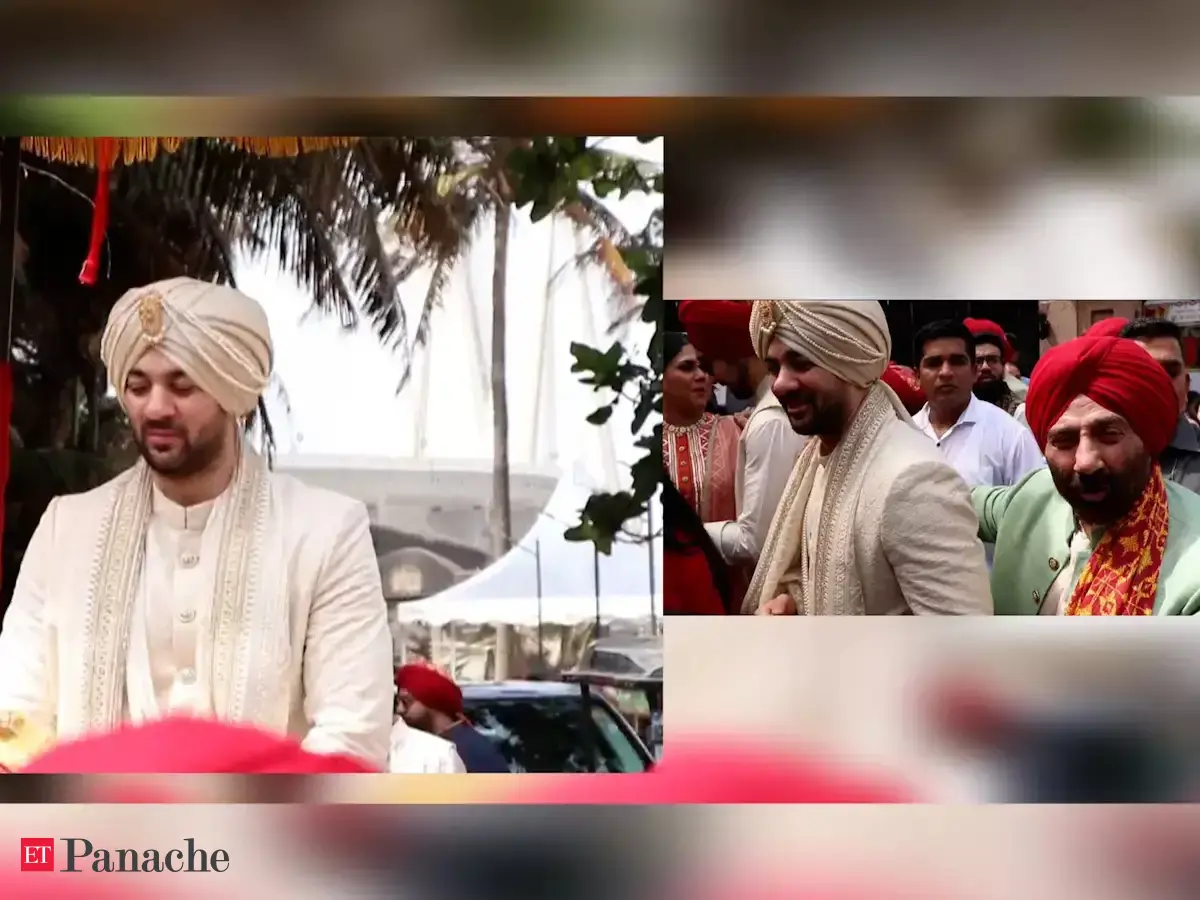 deol: Karan-Drisha Wedding: 'Baraatis' Dharamendra, Sunny Deol, Bobby ...