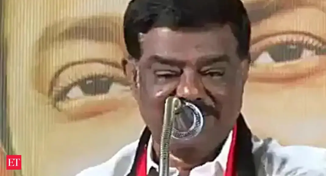 dmk: Expelled DMK leader Krishnamoorthy arrested for derogatory remarks ...