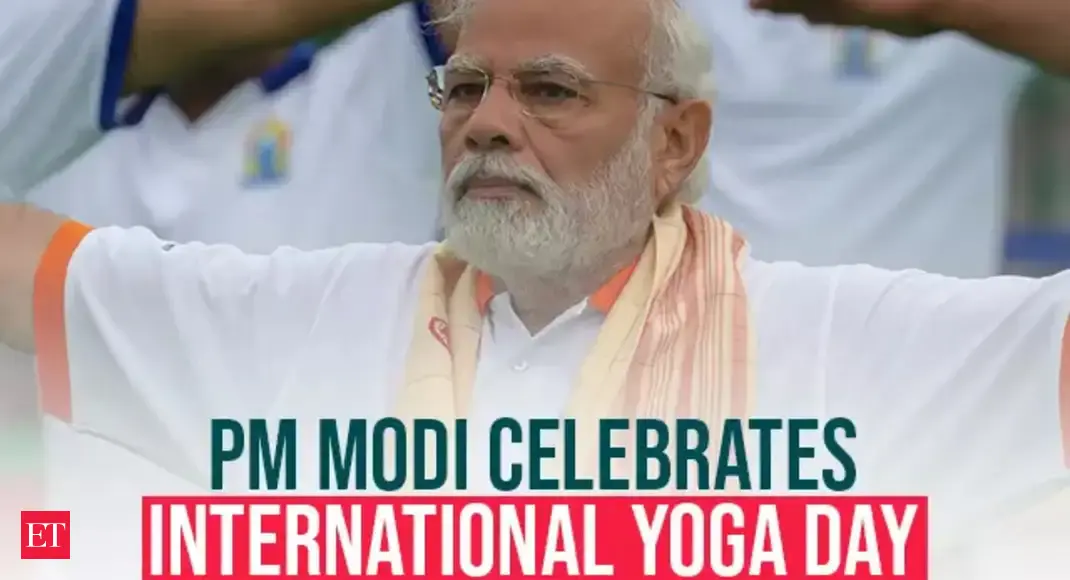International Day Of Yoga PM Modi Celebrates International Day Of Yoga