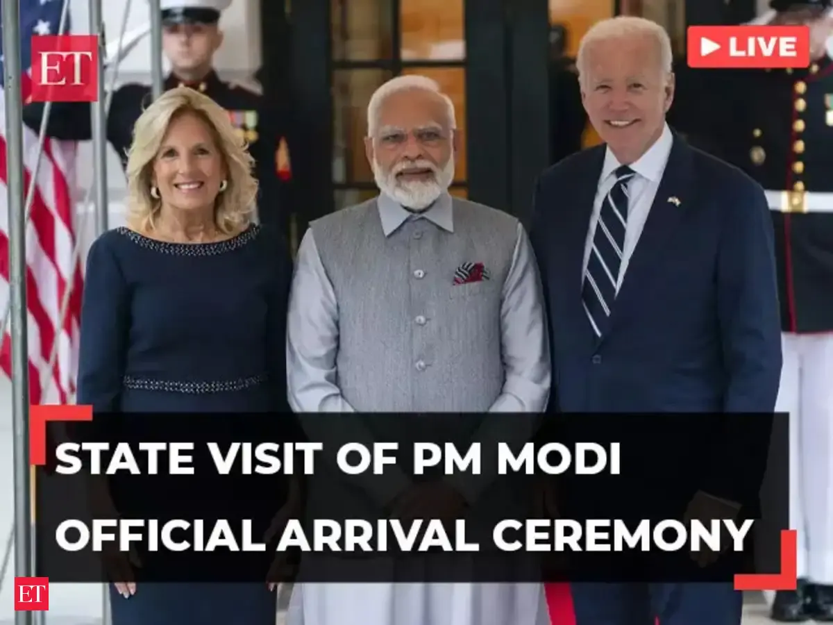 LIVE | State visit of PM Narendra Modi at White House | Official ...