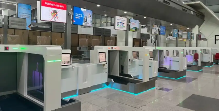 self baggage drop delhi airport: How to use self-baggage drop facility ...