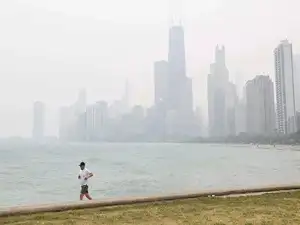 US air quality: US air quality: Canadian wildfire smoke affects Washington, Chicago, Detroit ...