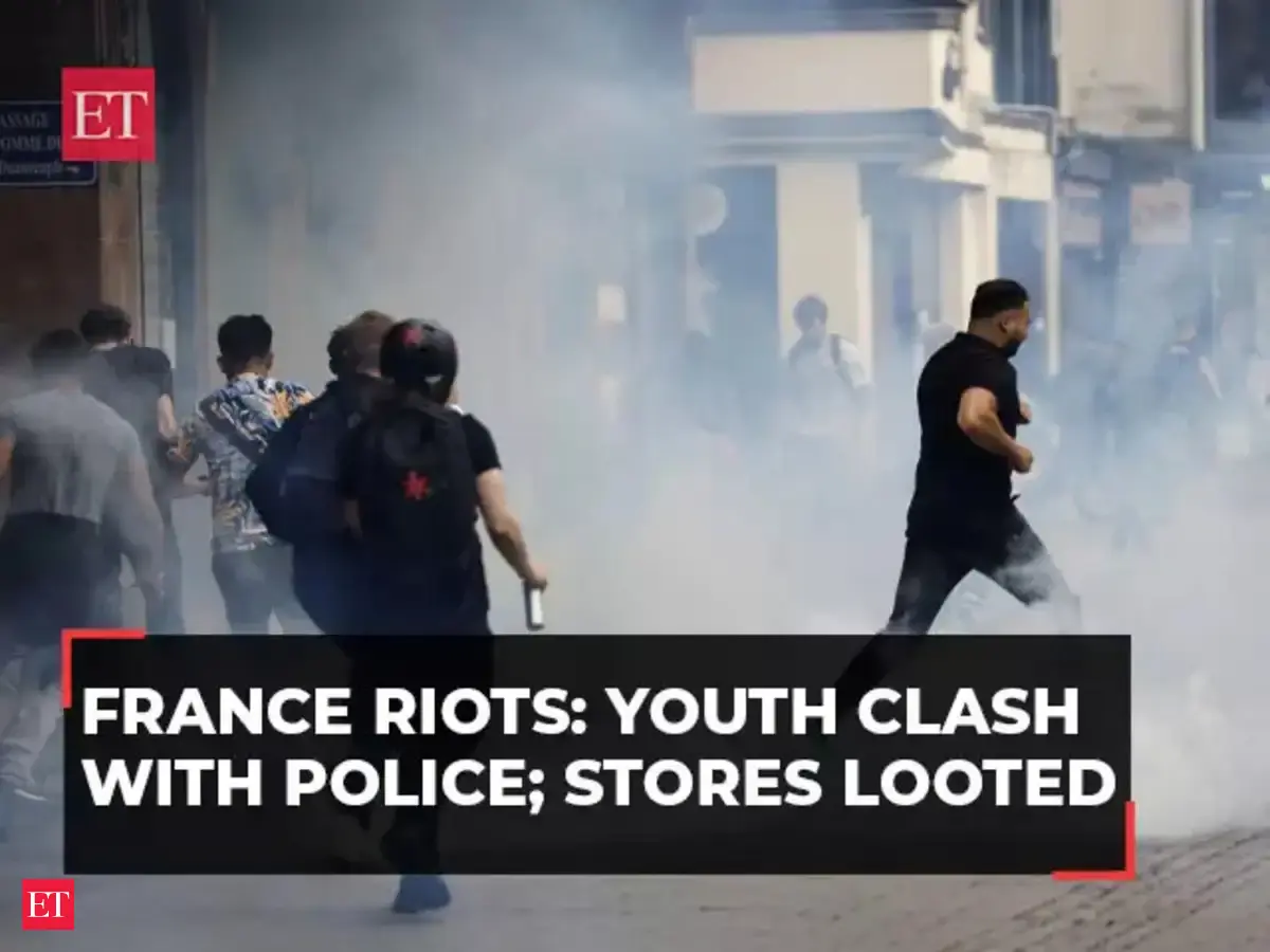 france riots: France: Youth clash with police, loot stores on 4th day ...