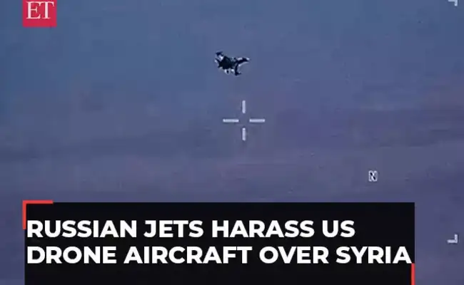 syria: Russian fighter jets harass American drones over Syria, US military says - The Economic Times
