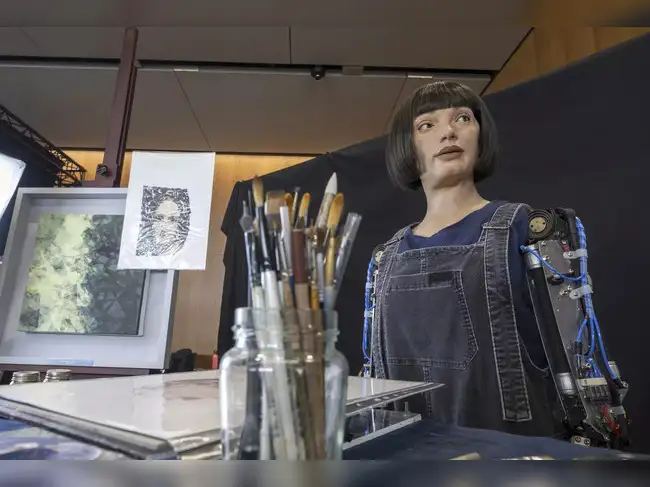 ai robots: UN tech agency rolls out human-looking robots for questions ...