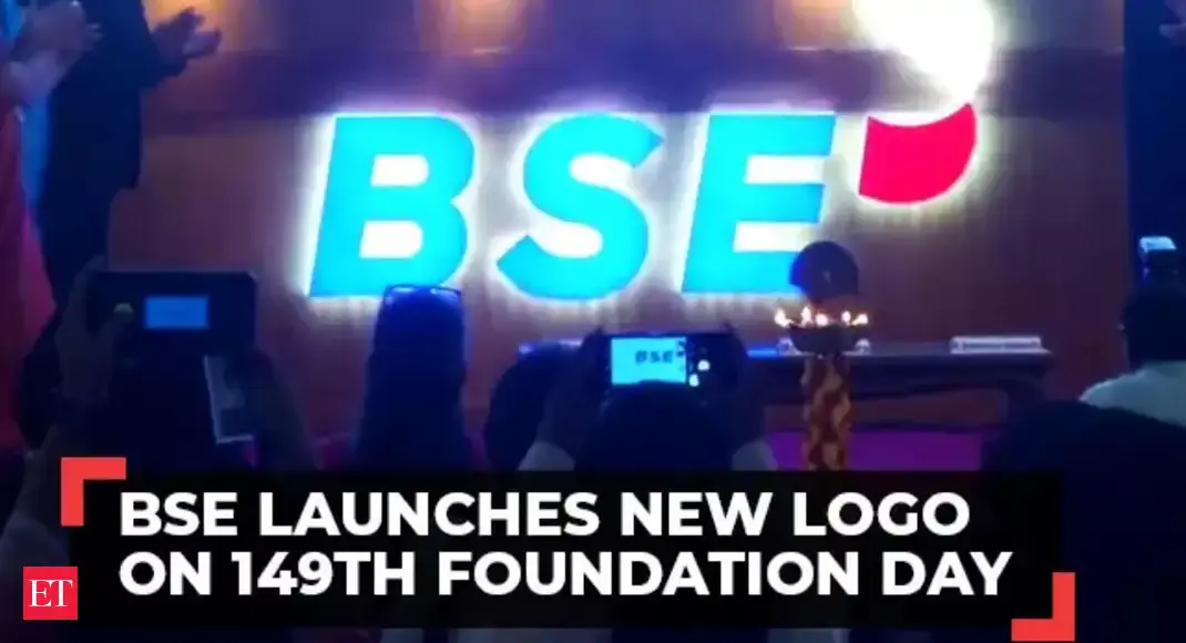 BSE celebrates 149th foundation day, launches new logo - The Economic ...