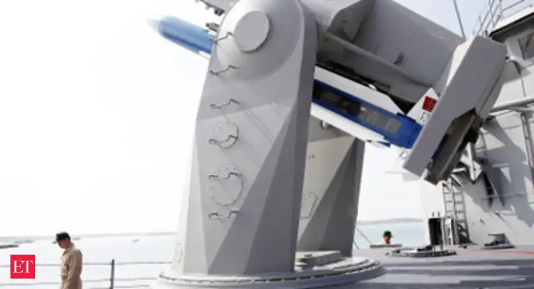 MK-13 standard missile launcher - | The Economic Times