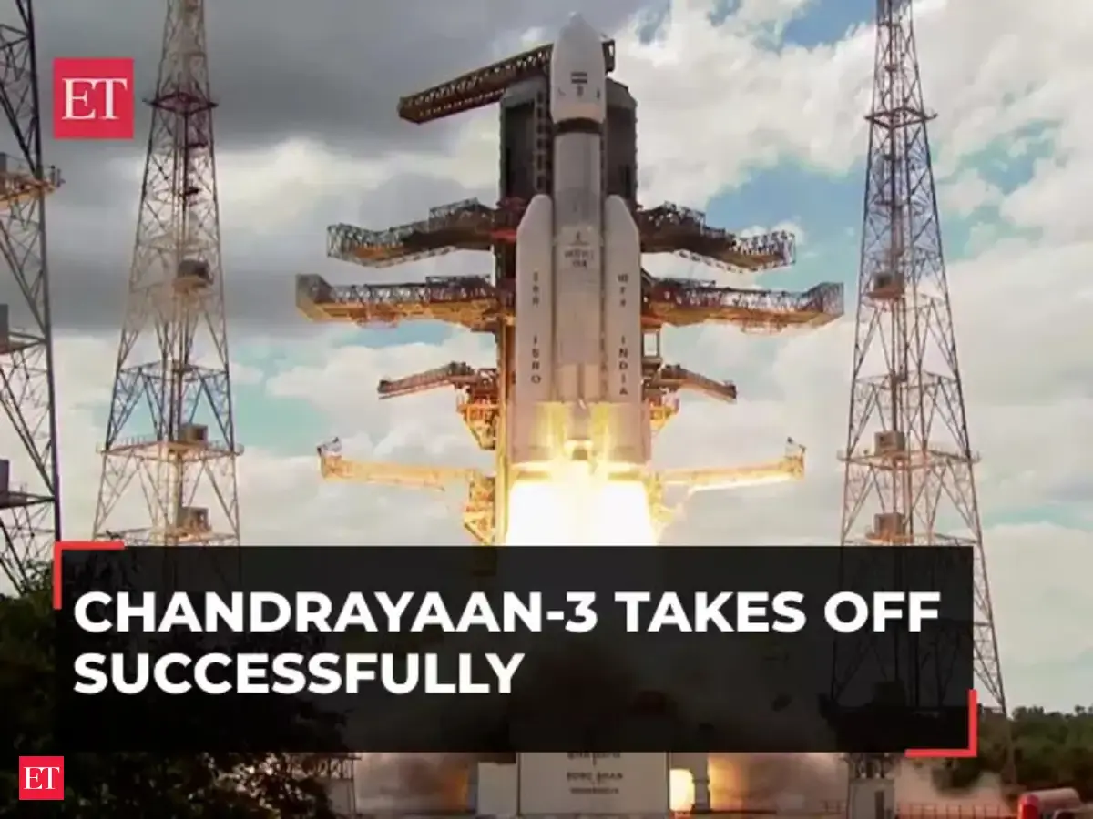 chandrayaan-3: Chandrayaan-3 successfully takes off onboard LVM3-M4 ...