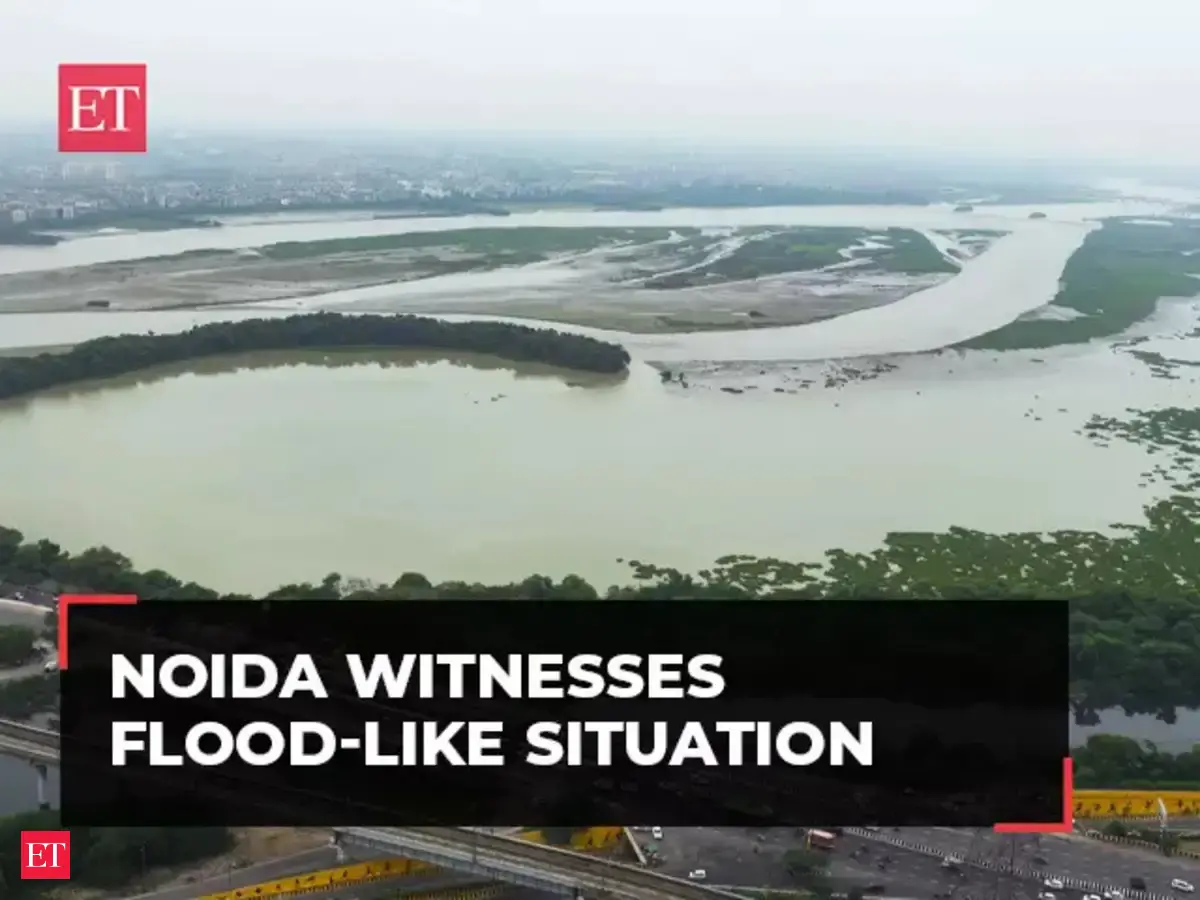 Noida floods: UP: Parts of Noida witnesses flood-like situation after ...