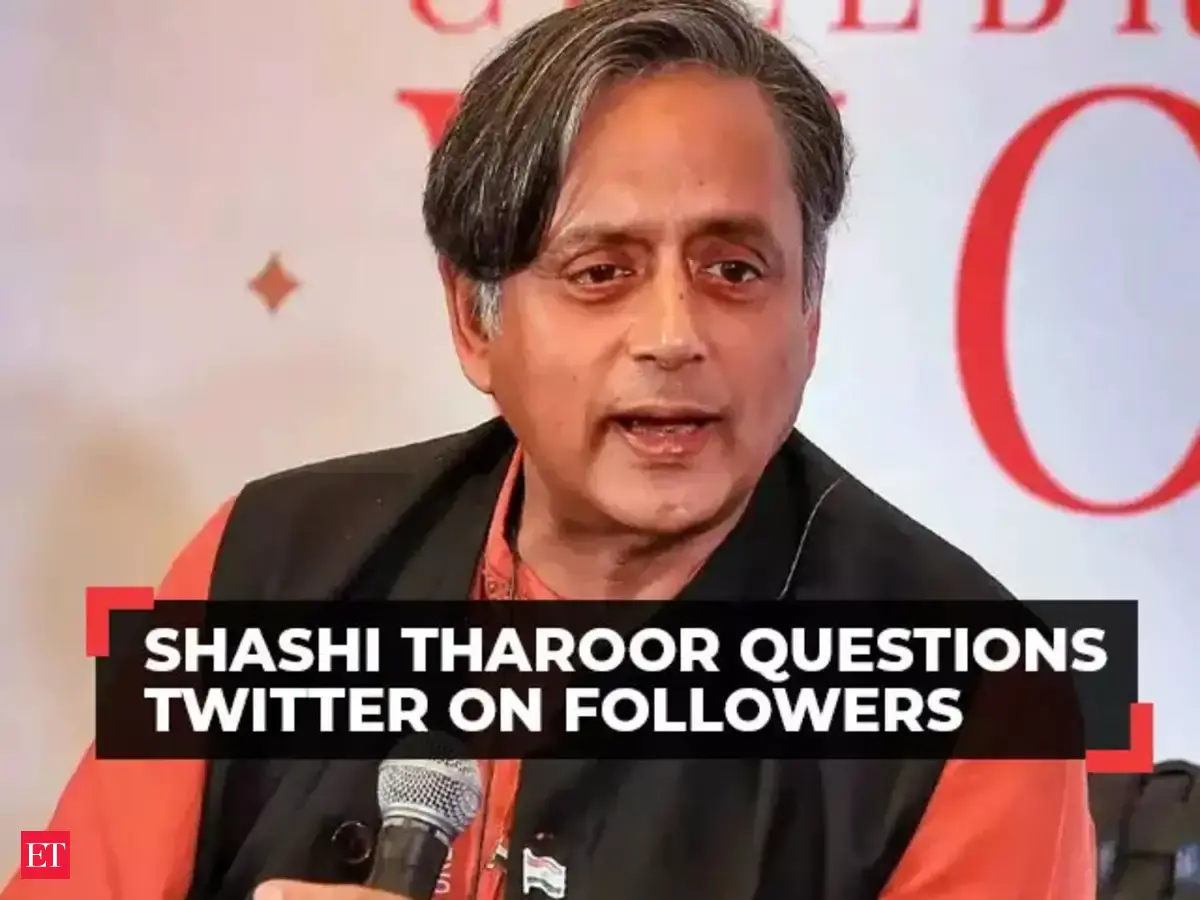 Congress MP Shashi Tharoor alleges Twitter culling subscribers - The ...