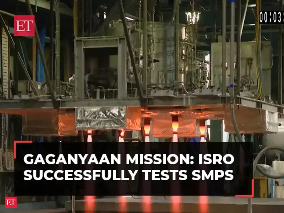 ISRO: Gaganyaan mission: ISRO successfully tests service module ...