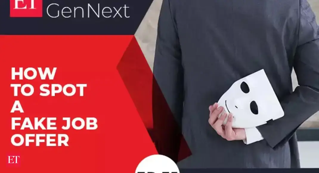 fake job: ET Careers GenNext: Look out for these signs to spot a fake job offer - The Economic ...