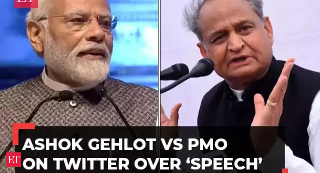 PM Modi's Rajasthan visit: PM Modi's Rajasthan tour: 'My speech removed', says CM Ashok Gehlot ...