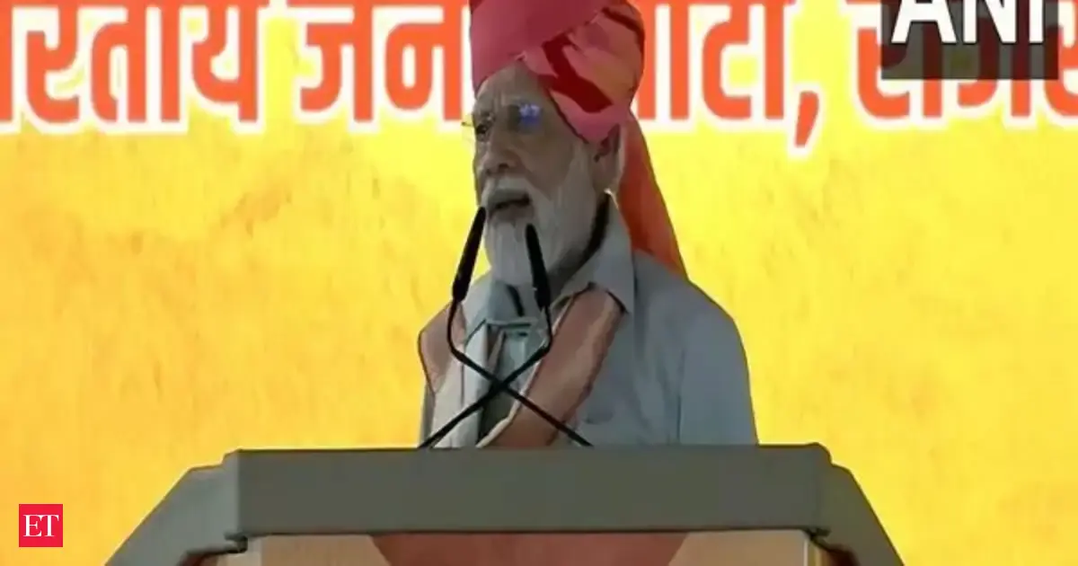 pm modi: Corruption Quit India, Appeasement Quit India: PM Modi coins ...