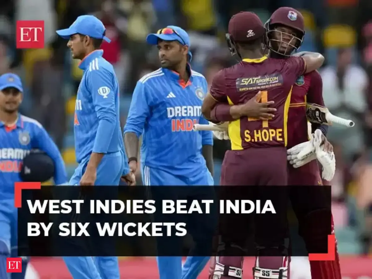 ind vs wi 2nd odi: IND vs WI 2nd ODI: West Indies beat India by six ...