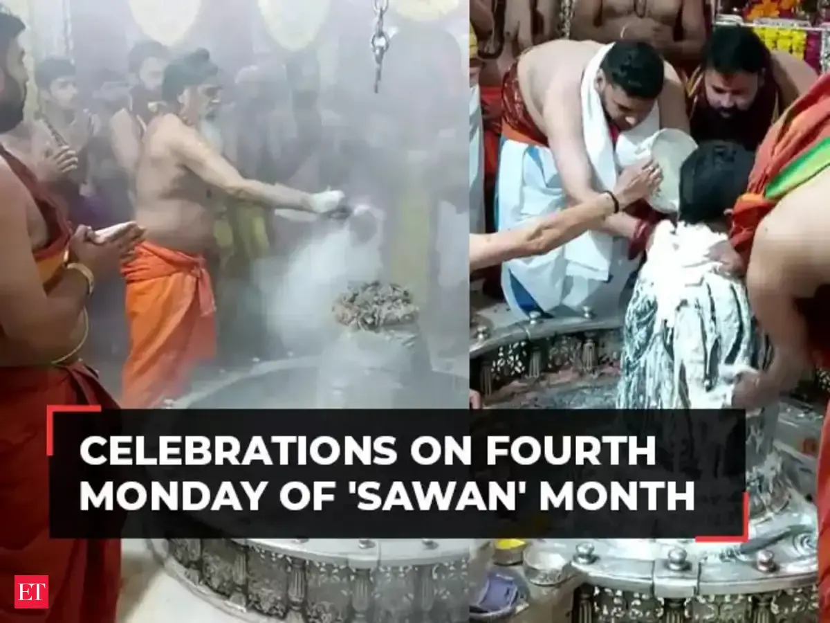 People across India celebrate fourth Monday of 'Sawan' month - The ...