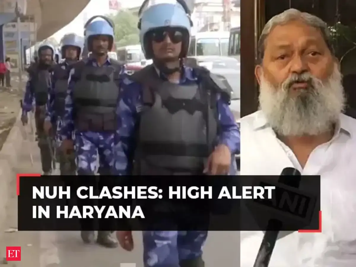 Nuh clashes: Situation under control; around 44 FIRs registered, 116 ...