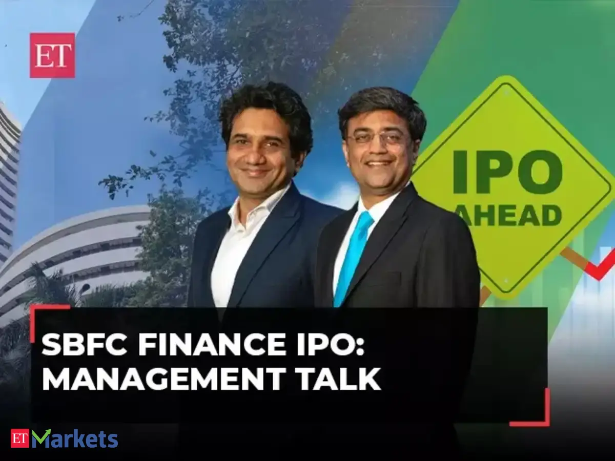 ipo: SBFC Finance's top management on the upcoming IPO, future plans ...