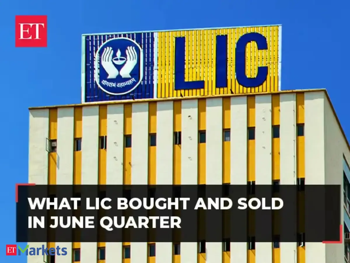 lic: How LIC rejigged its portfolio in June quarter - The Economic ...