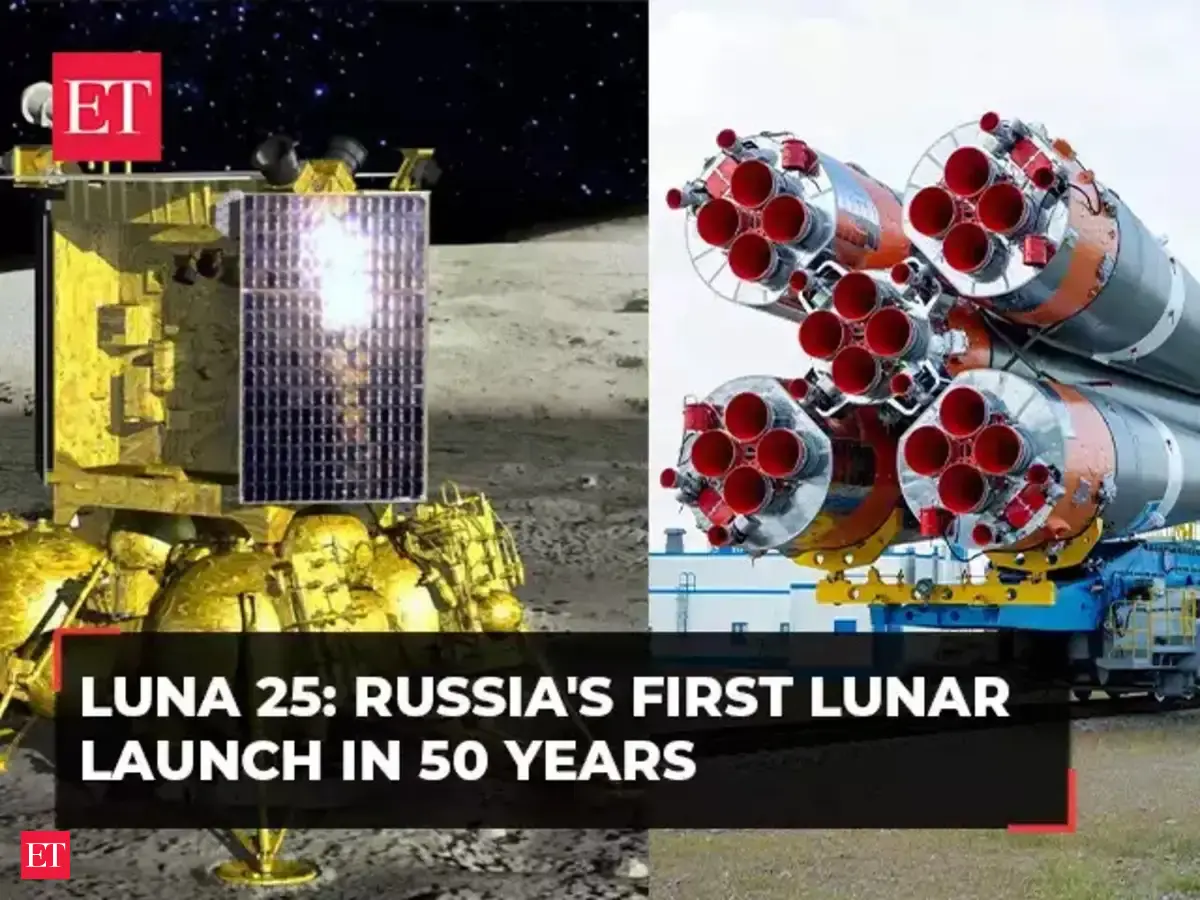 Russia: Luna-25 or Chandrayan-3? Who will win the space race to moon's ...
