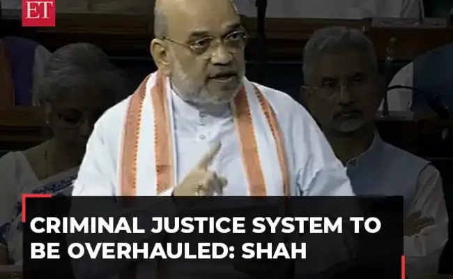 Three bills to replace IPC, CrPC, Evidence Act will eliminate 70 pc negative energy, says Amit ...