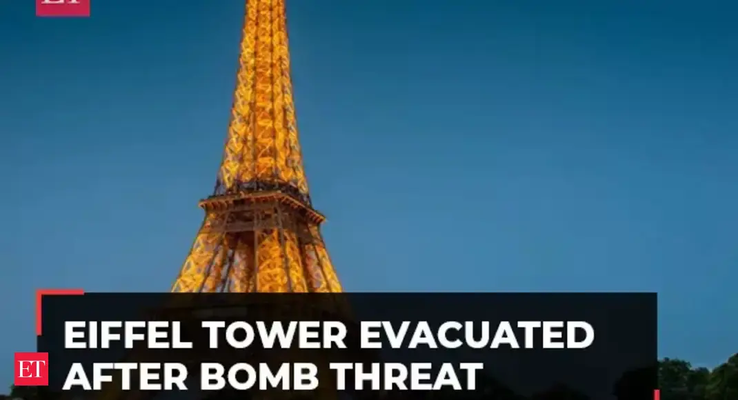 Eiffel Tower in Paris evacuated after bomb threat - The Economic Times ...