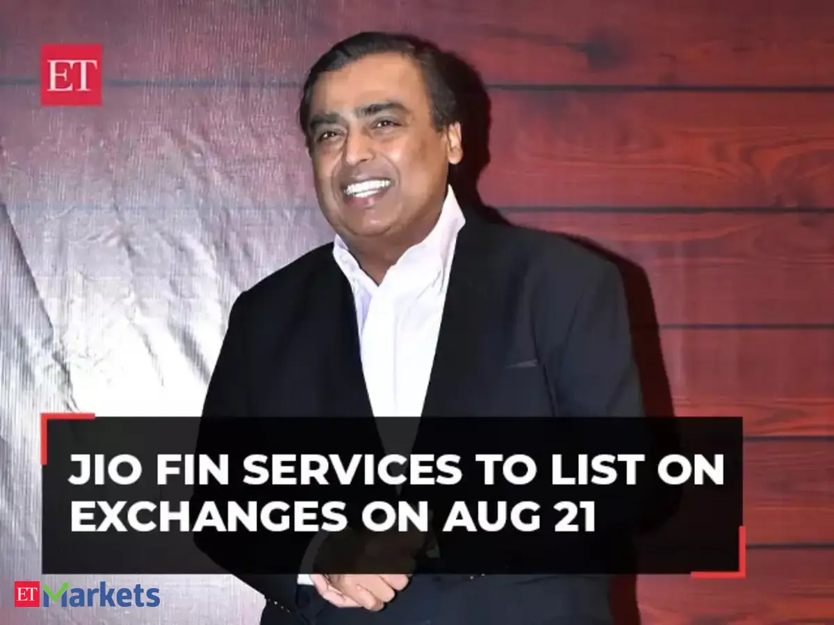 jio financial services: Jio Financial Services to list on stock ...