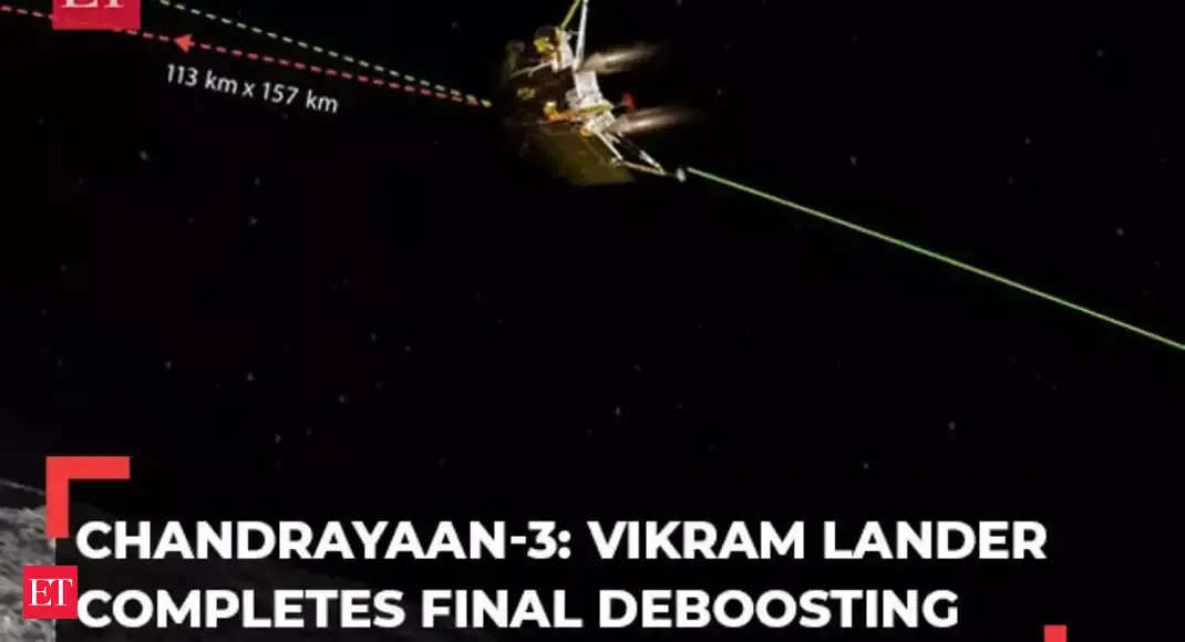 Chandrayaan-3: Chandrayaan-3: Vikram Lander successfully completes ...