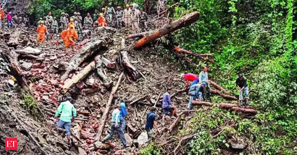 Himachal rain fury: Shimla landslide toll rises to 17, three still missing - The Economic Times