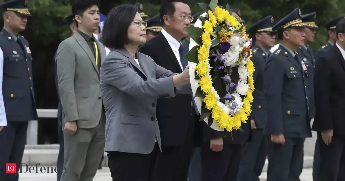 taiwan: Taiwan's president renews her pledge to stronger self defence ...