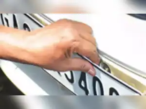 high security number plates karnataka: How and where to install high ...