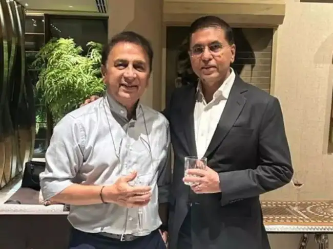 sunil gavaskar Sanjiv Mehta: When Sunny met Sanjiv! Former HUL top boss ...