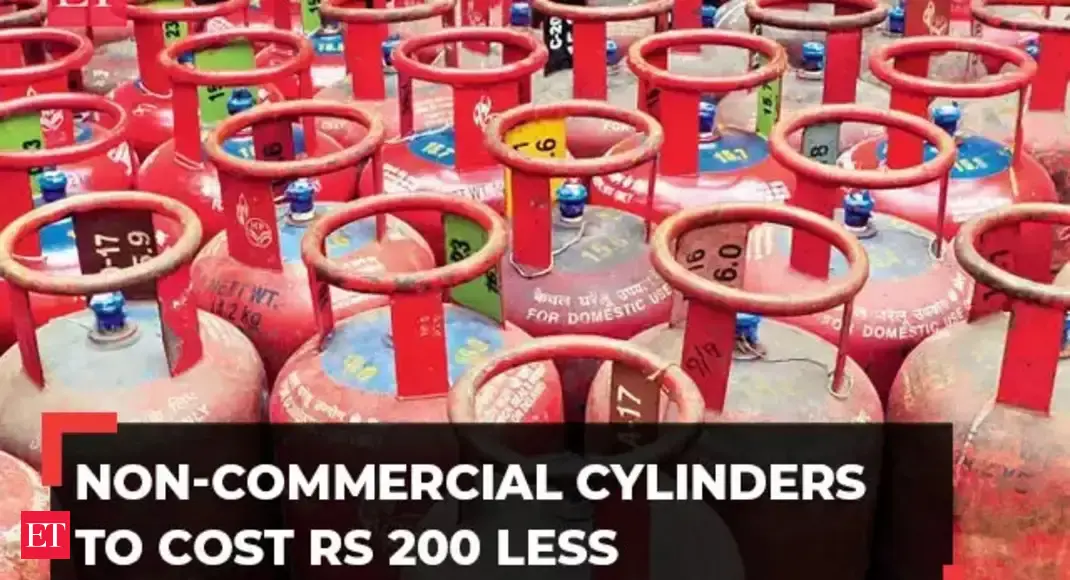 LPG prices: LPG prices slashed: Non-commercial cylinders to cost Rs 200 ...