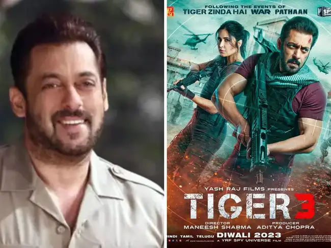 salman: 'Aa Raha Hoon!' Salman Khan reveals 'Tiger 3' poster, fans go ...