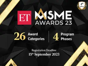 ET MSME Awards 2023: Apply for any of the 26 MSME award categories to be recognised as a top ...