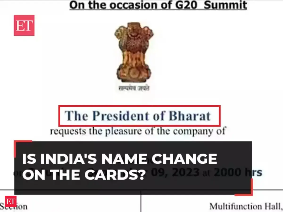 G20 Delegates Dinner: 'President of Bharat' sends dinner invite to G20 ...